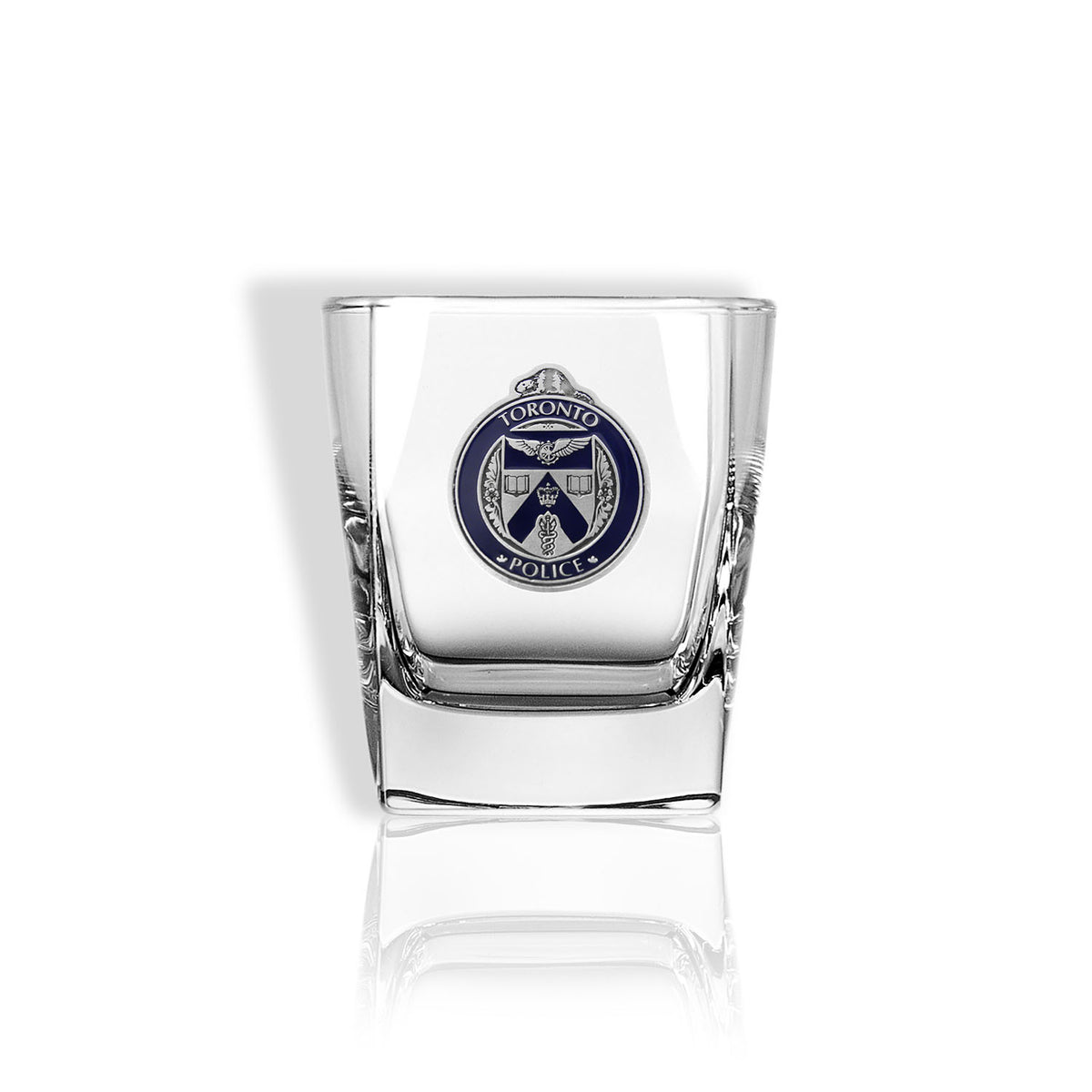 TORONTO POLICE SQUARE ROCK GLASS – THE 808 - TORONTO POLICE GIFT SHOP