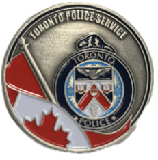 TORONTO POLICE "PRIDE FLAG" COIN – THE 808 - TORONTO POLICE GIFT SHOP